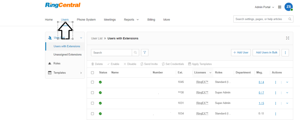 How To Add And Create New Users In RingCentral - Justin Hall Consulting