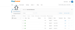 How To Add And Create New Users In RingCentral - Justin Hall Consulting